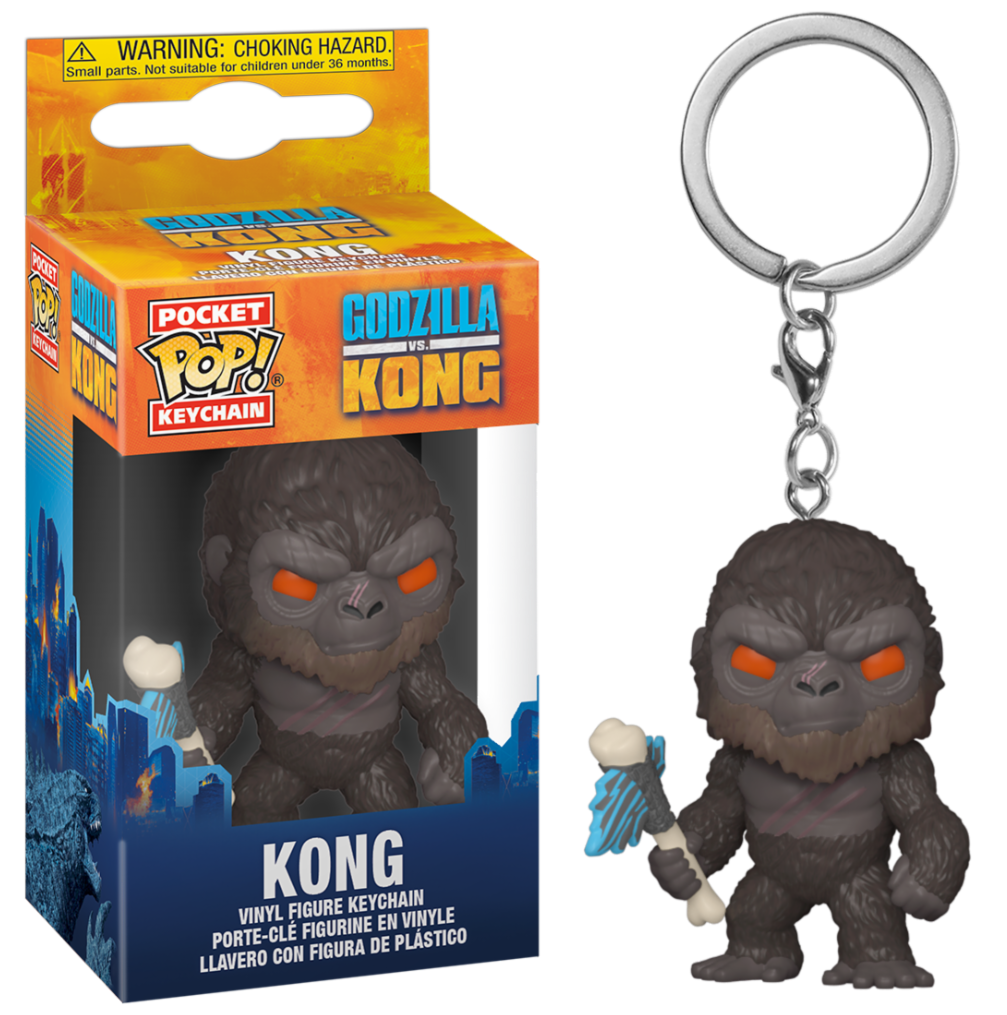 GODZILLA VS KONG - Pocket Pop Keychain - Kong w/ Axe : ShopForGeek.com ...