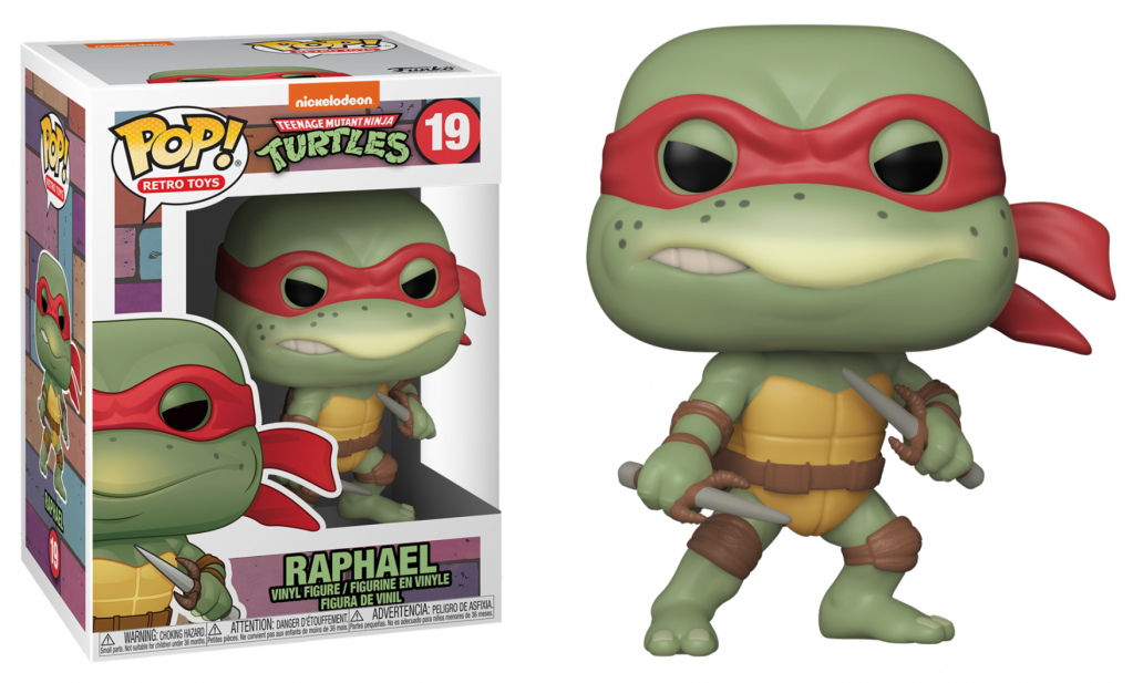 TMNT - POP N° 19 - Raphael : ShopForGeek.com: Bobble Head POP Funko TMNT