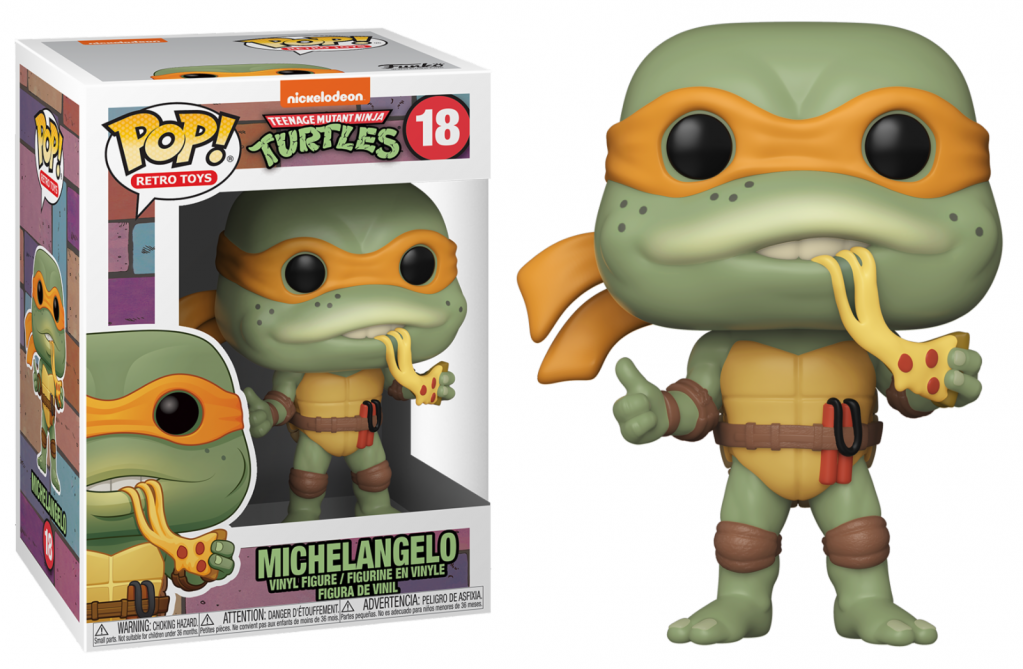 TMNT - POP N° 18 - Michelangelo : ShopForGeek.com: Bobble Head POP ...