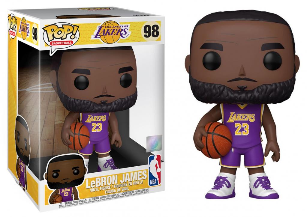 NBA - L.A. Lakers - POP JUMBO 10" N° 98 - LeBron James : ShopForGeek ...
