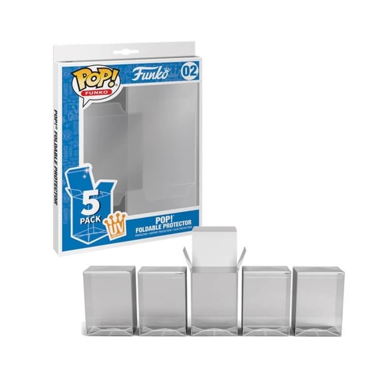FUNKO POP PROTECTION - PVC Protector Box '5-Pack' : ShopForGeek.com ...
