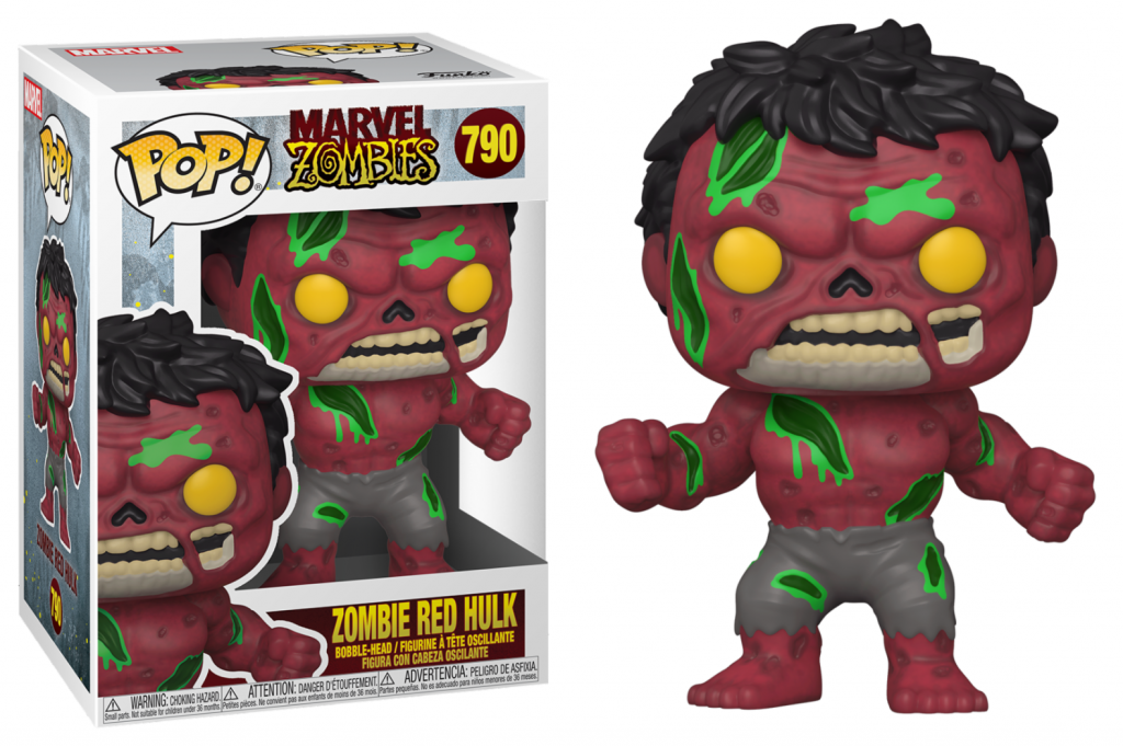 MARVEL ZOMBIES - POP N° 790 - Red Hulk : ShopForGeek.com: Bobble Head ...
