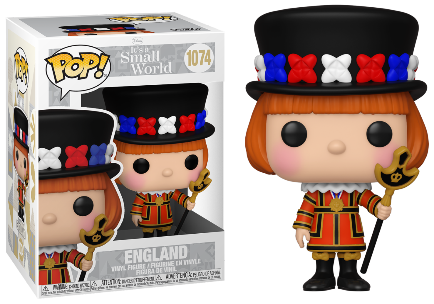 DISNEY - POP N° 1074 - It's a Small World - England : ShopForGeek.com ...
