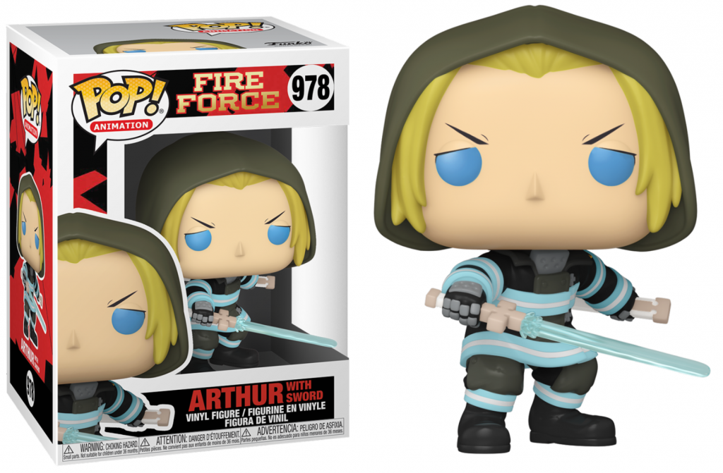 FIRE FORCE - POP N° 978 - Arthur w/Sword : ShopForGeek.com: Bobble Head ...