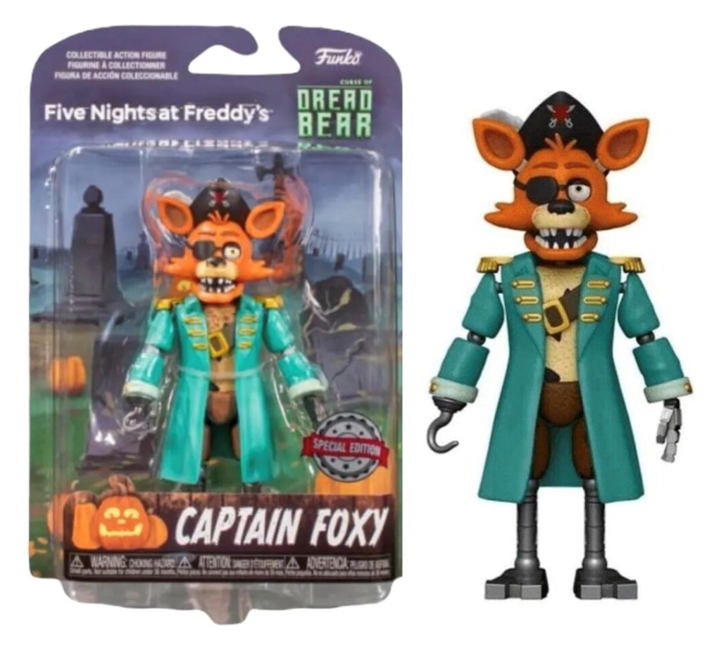 FNAF DREADBEAR - Captain Foxy - Action Figure POP 12.5cm : ShopForGeek ...