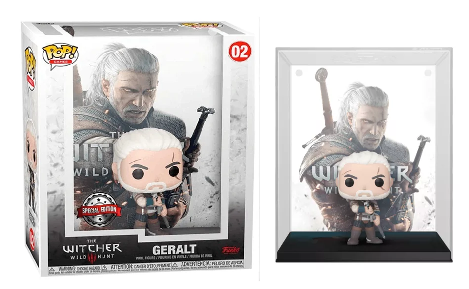 THE WITCHER 3 - POP Game Cover N° 02 - Geralt SPECIAL EDITION ...