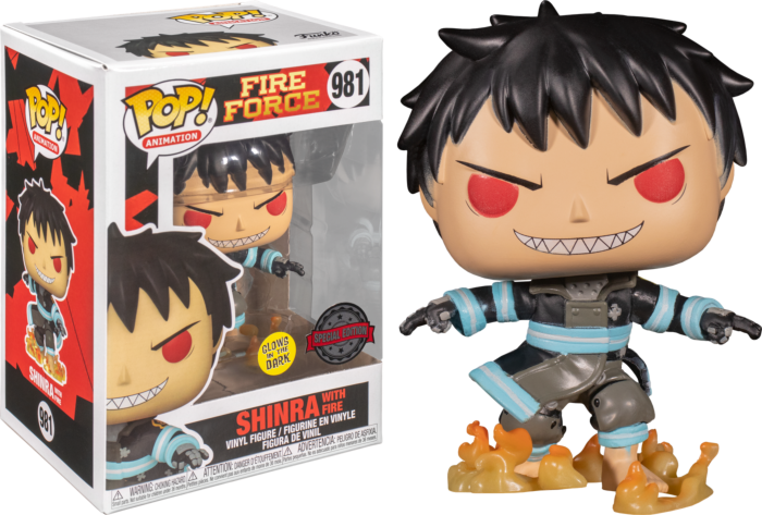 FIRE FORCE - POP N° 981 - Shinra with Fire GITD SPECIAL EDITION ...