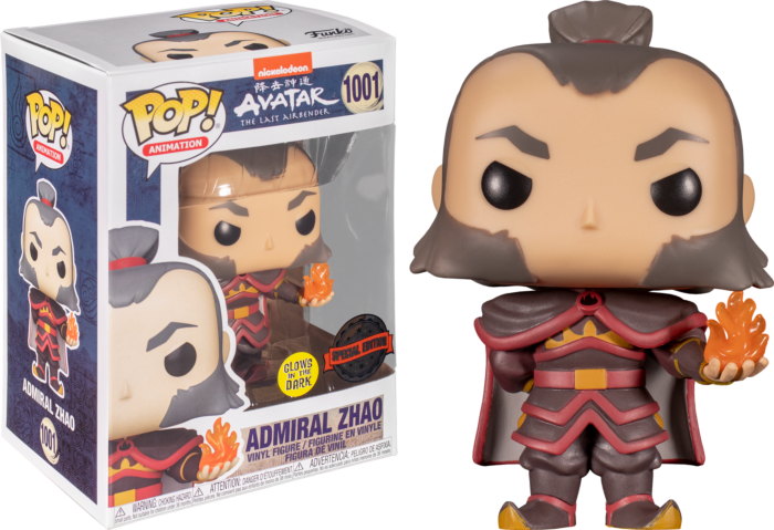 AVATAR THE LAST AIRBENDER - POP N° 1001 - Amiral Zhao "GITD" S.E ...