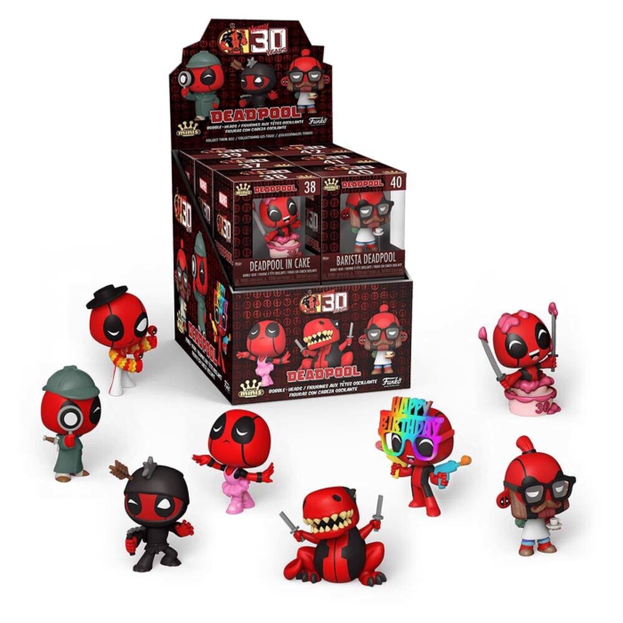 MARVEL - Deadpool - Vinyl Figures (BOX 12 Figurines) : ShopForGeek.com ...