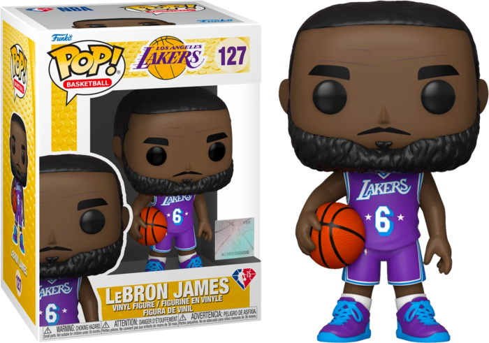 NBA - POP N° 127 - LeBron James ( Yellow Jersey ) : ShopForGeek.com ...
