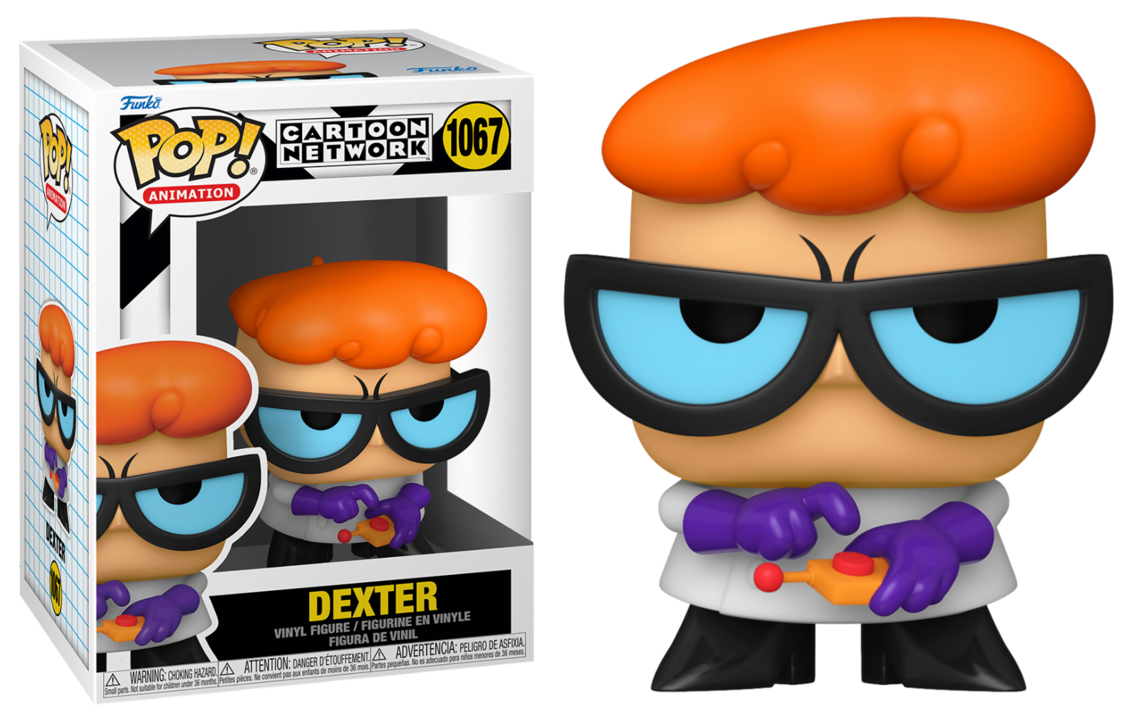 DEXTER'S LAB - POP N° 1067 - Dexter w/Remote : ShopForGeek.com: Bobble ...