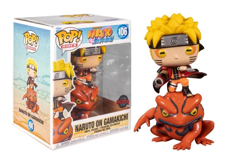 NARUTO - Pop Rides N° 106 - Naruto on Gamakichi (Special Edition ...