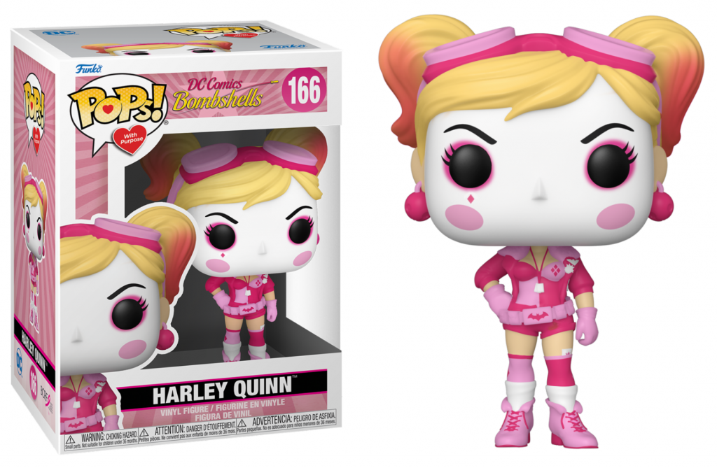 DC COMICS - POP N° 166 - Harley Quinn Breast Cancer : ShopForGeek.com ...