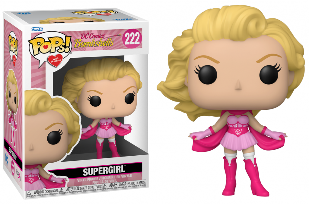 DC COMICS - POP N° 222 - Supergirl Breast Cancer : ShopForGeek.com ...