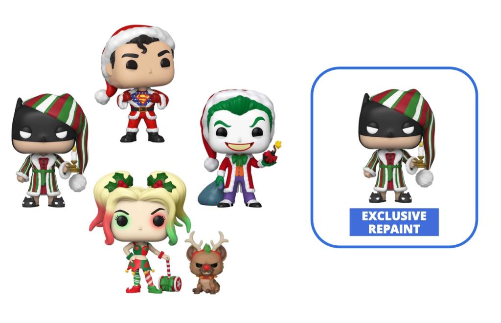 DC - POP - Super Heroes Holiday 4 PACK Sp. Edition : ShopForGeek.com ...