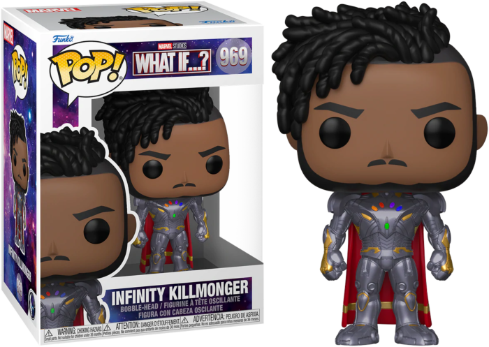 MARVEL WHAT IF - POP N° 969 - Infinity Killmonger : ShopForGeek.com ...