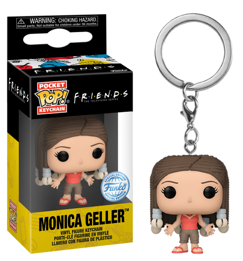 FRIENDS - Pocket Pop Keychains - Monica with braids : ShopForGeek.com ...