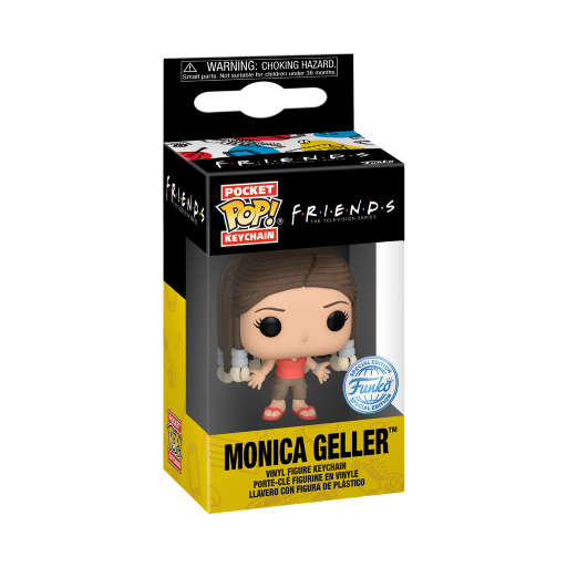 FRIENDS - Pocket Pop Keychains - Monica with braids : ShopForGeek.com ...