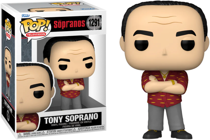 THE SOPRANOS - POP N° 1291 - Tony : ShopForGeek.com: Bobble Head POP ...