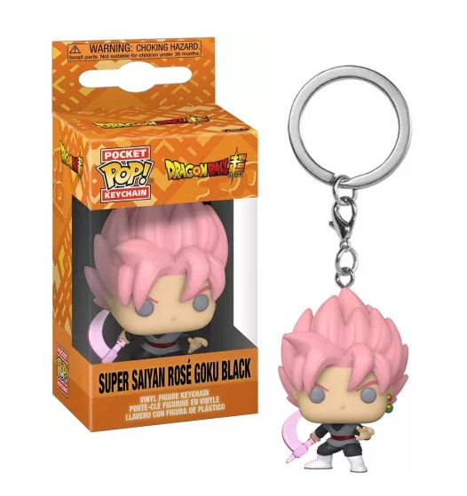 DRAGON BALL SUPER - Pocket Pop Keychains - S.S.Rosé Goku Black ...