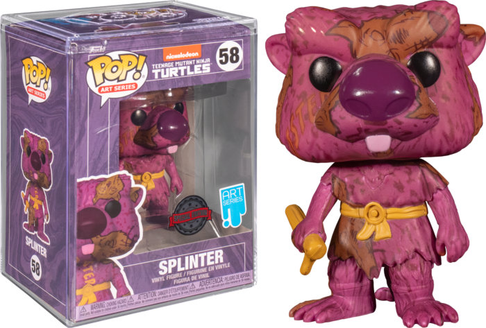 TMNT - POP N° 58 - Splinter "Art Series" SPECIAL EDITION : ShopForGeek ...