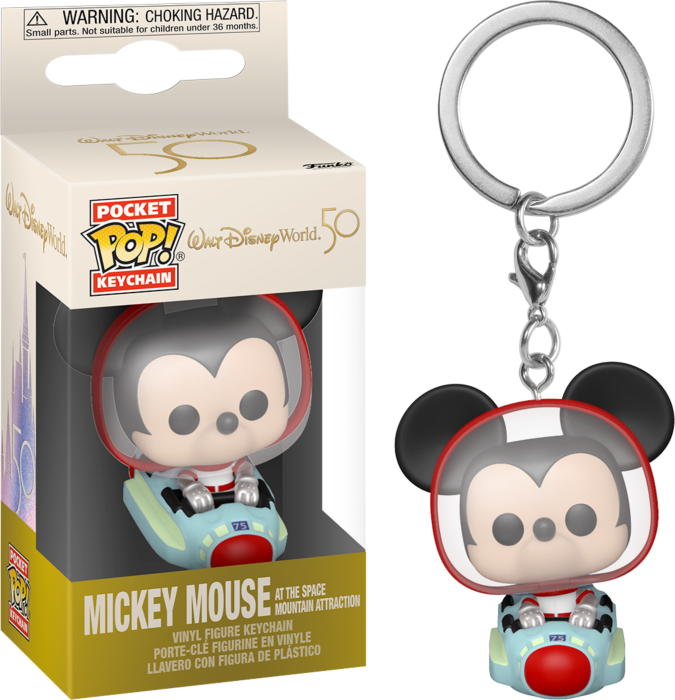 DISNEY - Pocket Pop Keychains - WDW50 - Mickey Space : ShopForGeek.com ...