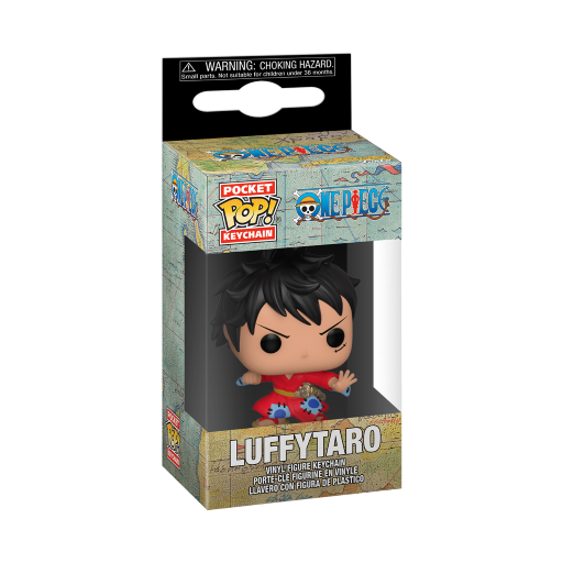 ONE PIECE - Pocket Pop Keychains - Luffy in Kimono : ShopForGeek.com ...