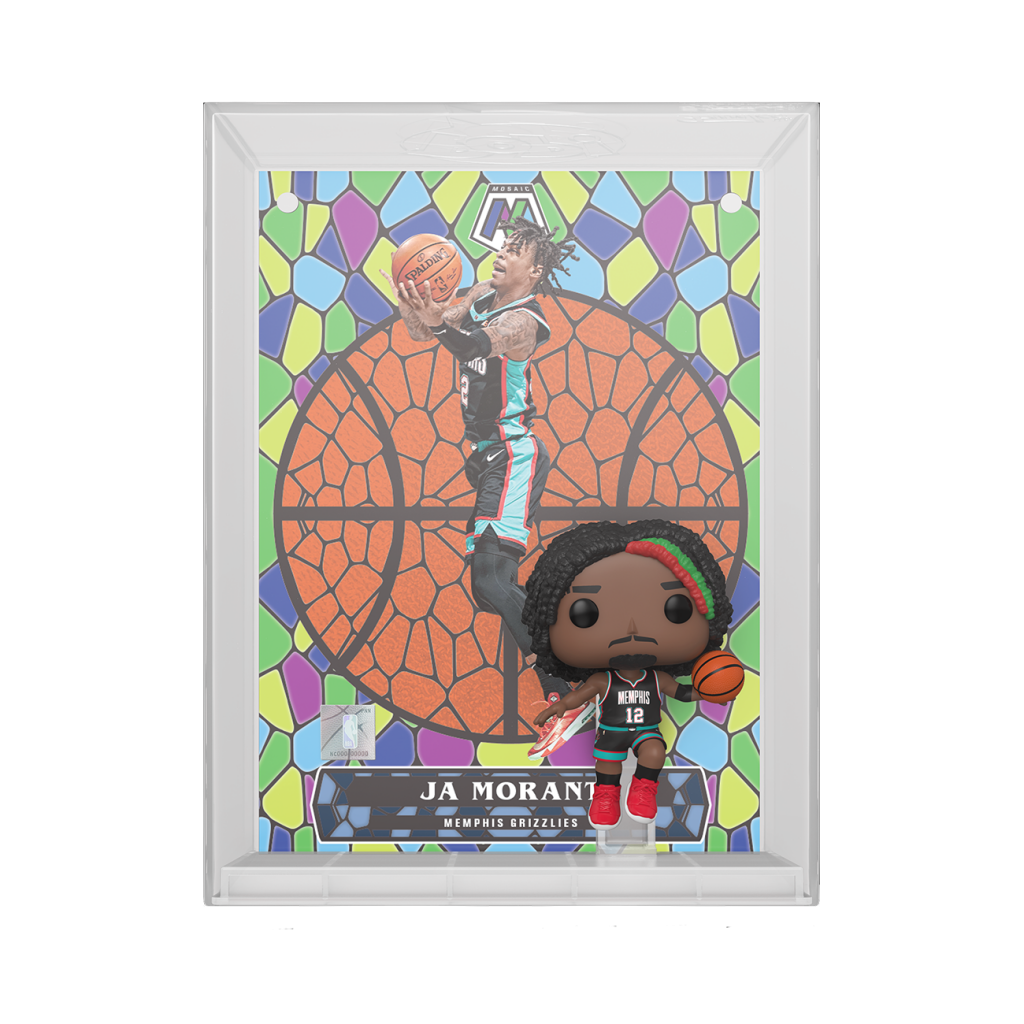 NBA - POP Trading Cards N° 17 - Ja Morant (Mosaic) : ShopForGeek.com: Bobble Head POP Funko NBA