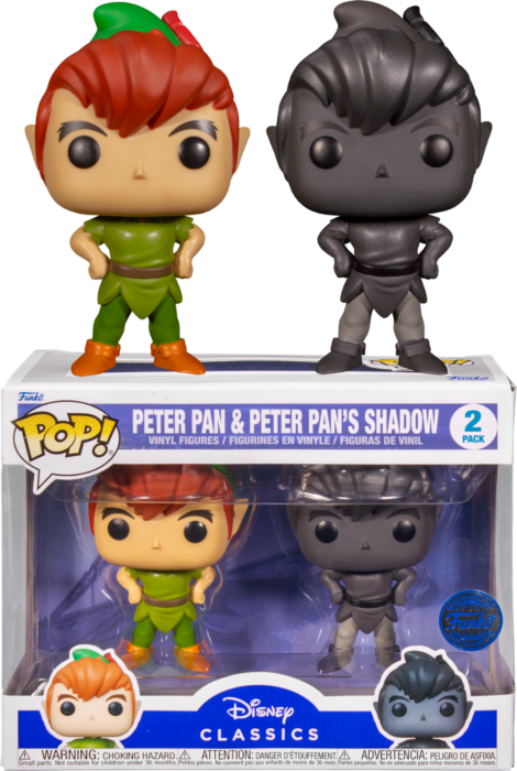 BEMS | PETER PAN - Pop Disney - 2PK Peter Pan avec Ombre
