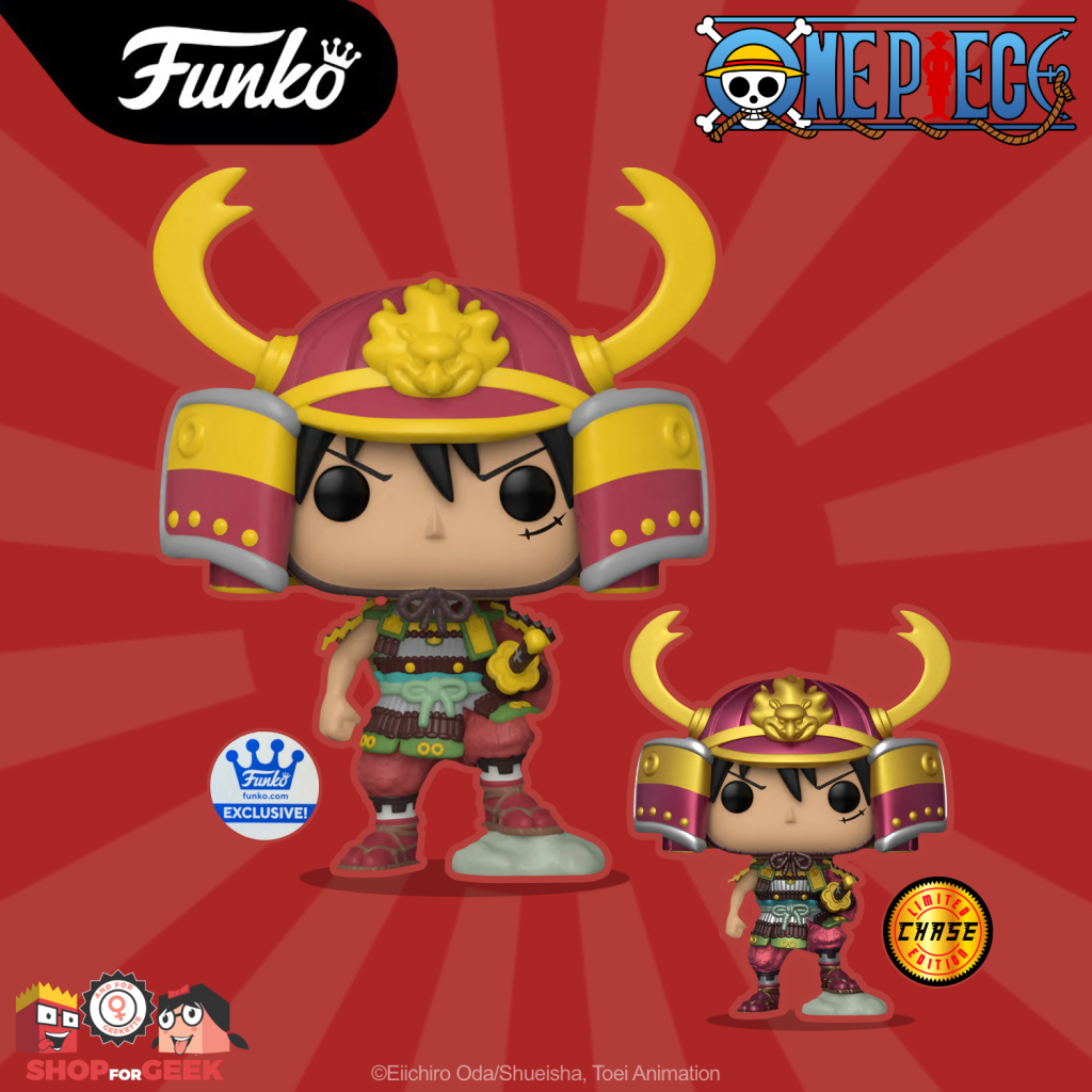 ONE PIECE - POP Animation N° 1262 - Armored Luffy with chase ...