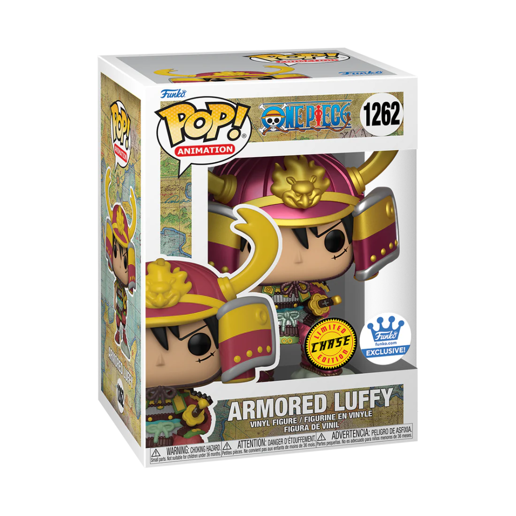ONE PIECE - POP Animation N° 1262 - Armored Luffy with chase ...