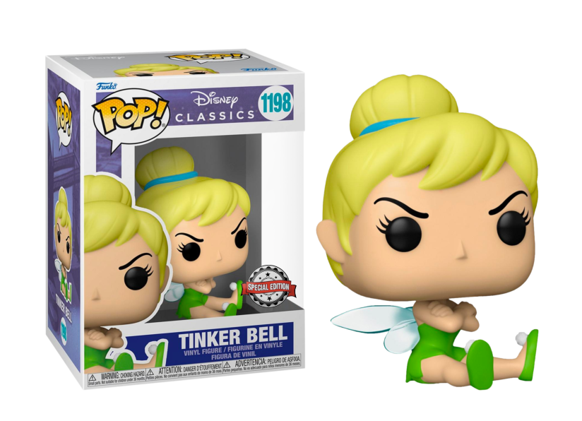 DISNEY - POP N° 1198 - Grumpy TinkerBell w/Chase SPECIAL EDITION ...