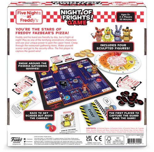 FIVE NIGHTS AT FREDDY'S - Signature Games - Night Of Frights Game - UK ...