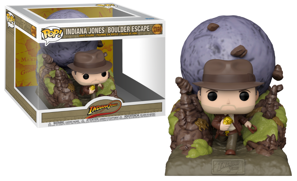 INDIANA JONES 1 - POP Moments N° 1360 - Boulder Escape : ShopForGeek ...