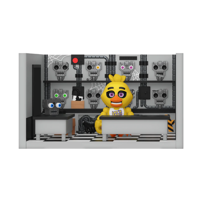 FNAF - Storage Room w/ Chica - Snap Playset Funko : ShopForGeek.com ...