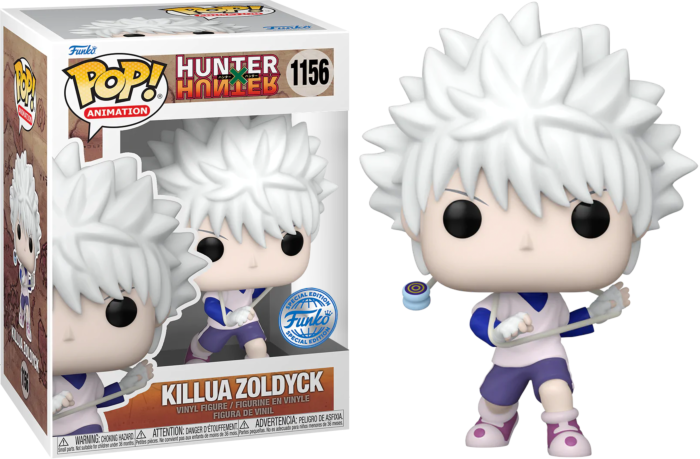 HUNTER X HUNTER - POP N° 1156 - Killua Zoldyck : ShopForGeek.com ...