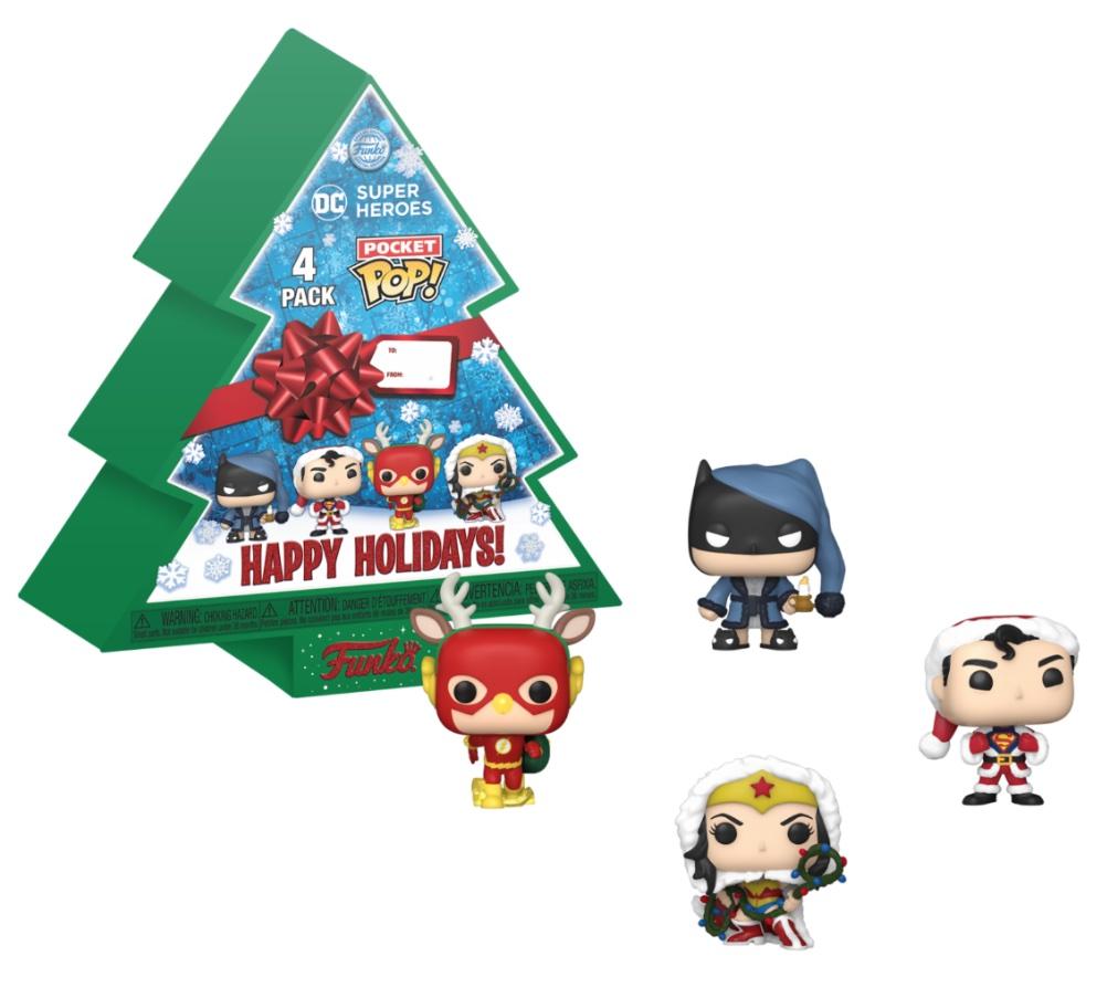 DC HOLIDAY - Pocket Pop 4-Pack : Tree Holiday Box : ShopForGeek.com ...