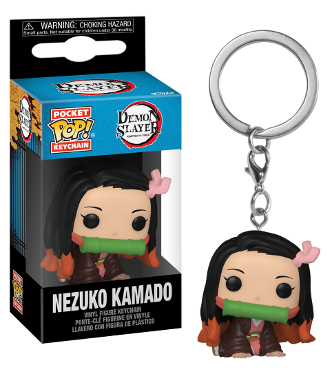 DEMON SLAYER - Pocket Pop Keychains - Nezuko : ShopForGeek.com: Porte ...