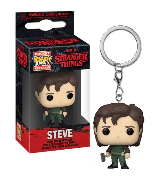 STRANGER THINGS S4 - Pocket Pop Keychains - Hunter Steve : ShopForGeek ...