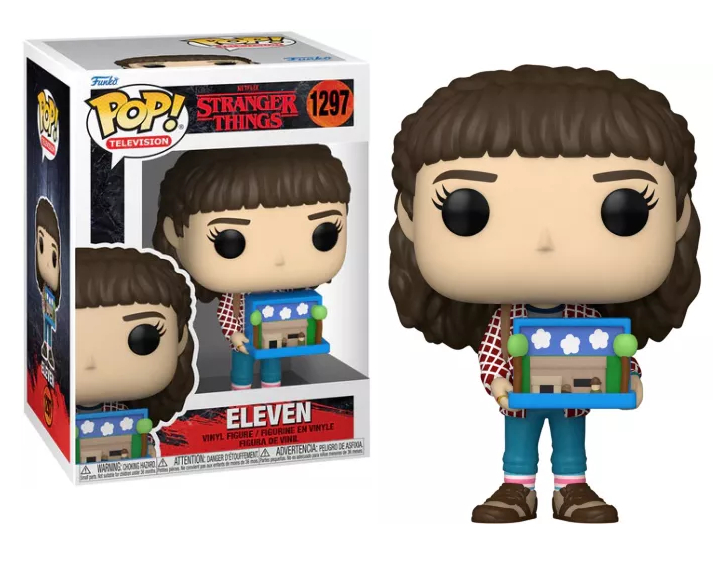 BEMS | STRANGER THINGS S4 - POP N° 1297 - Eleven avec Diorama