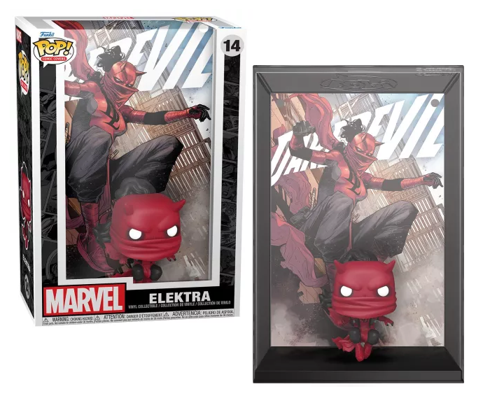 MARVEL - POP Comic Cover N° 14 - Elektra : ShopForGeek.com: Bobble Head ...
