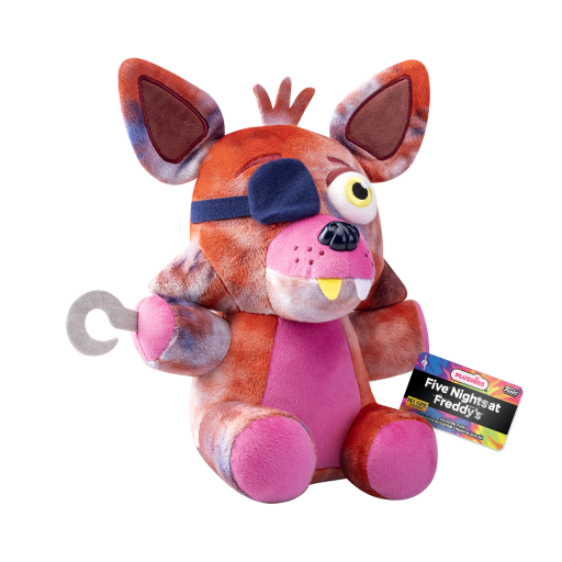 FNAF - Funko Plush Jumbo 25cm - TieDye Foxy : ShopForGeek.com: Plush ...