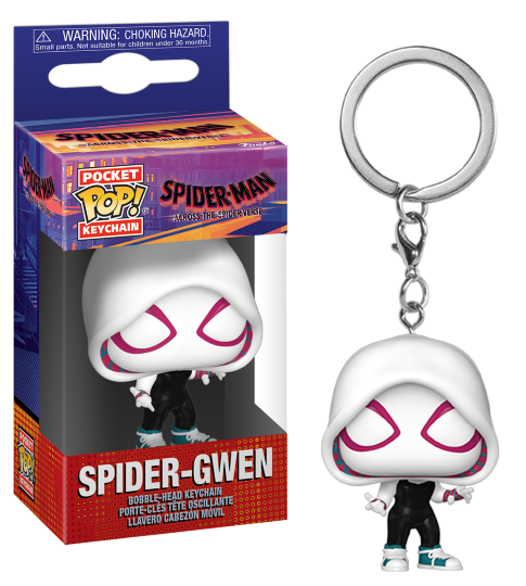 SPIDER-MAN ACROSS THE SPIDER-VERSE -Pocket Pop Keychains - Spider-Gwen : ShopForGeek.com ...