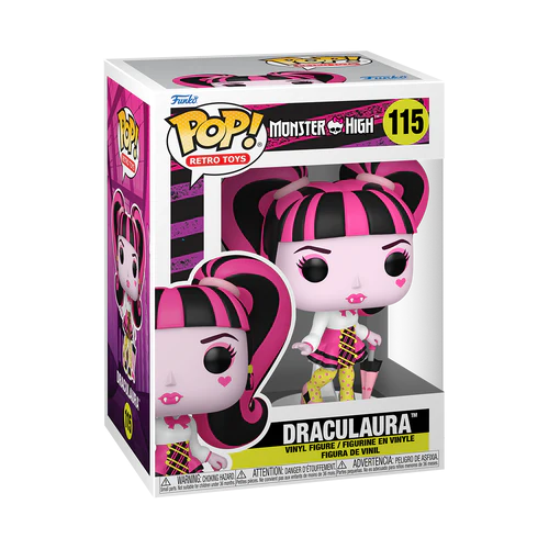MONSTER HIGH - POP N° 115 - Draculaura : ShopForGeek.com: Bobble Head ...