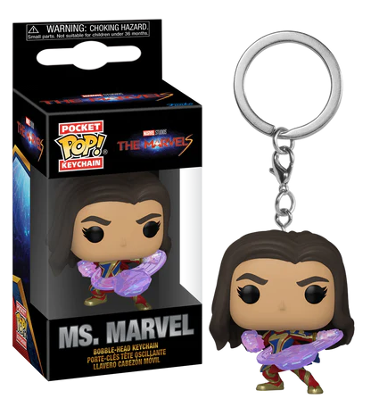 THE MARVELS - Pocket Pop Keychains - Miss Marvel : ShopForGeek.com ...
