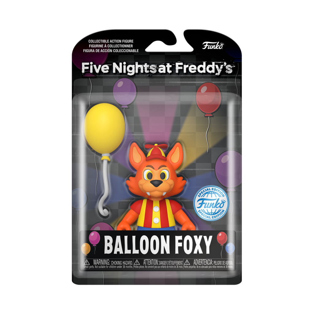 FNAF SECURITY BREACH - Balloon Foxy - Action Figure POP 12.5cm ...