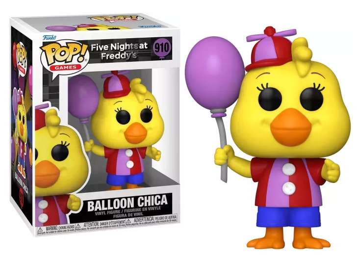 FNAF SECURITY BREACH - POP Games N° 910 - Balloon Chica : ShopForGeek ...
