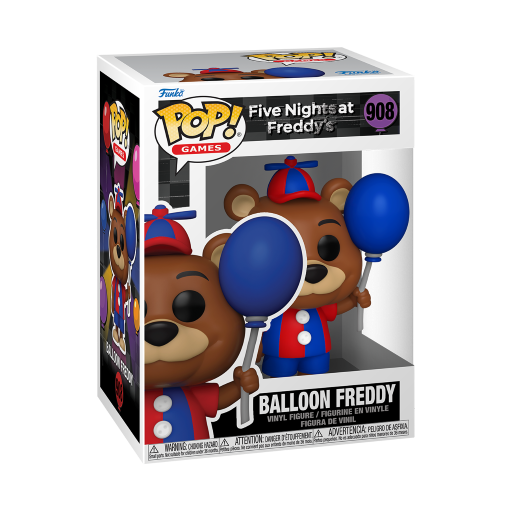 FNAF SECURITY BREACH - POP Games N° 908 - Balloon Freddy : ShopForGeek ...