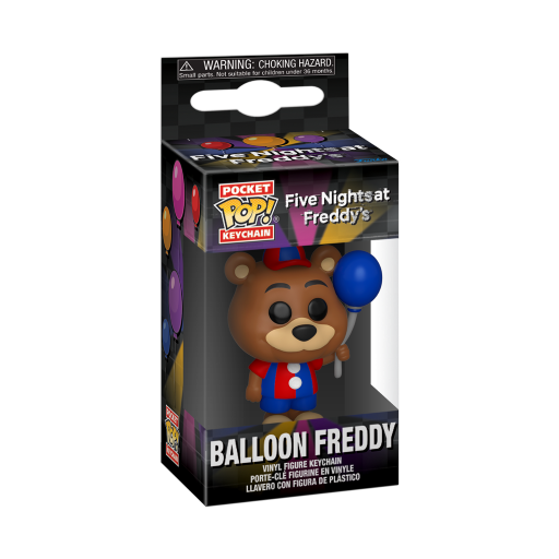 FNAF SECURITY BREACH - Pocket Pop Keychains - Balloon Freddy ...