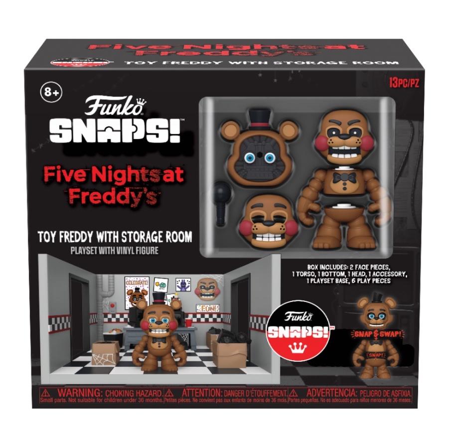FNAF - Security Room - Snap Playset Funko : ShopForGeek.com: Figurine ...